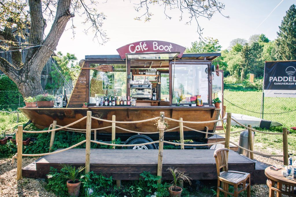 Café Boot - Paddelzeit